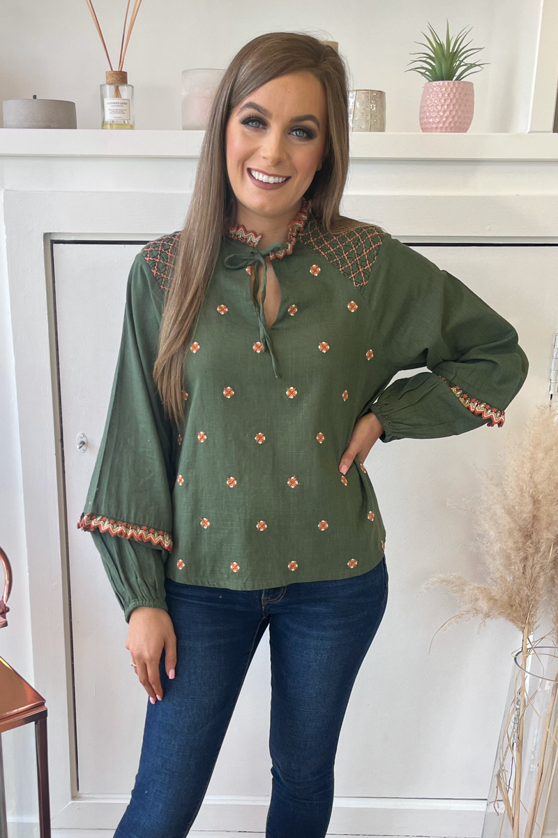 Tabitha Boho Blouse | The Dresser Boutique Banbridge Northern Ireland